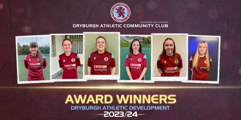 Dryburgh Athletic Women’s Development Awards | My Club Hub